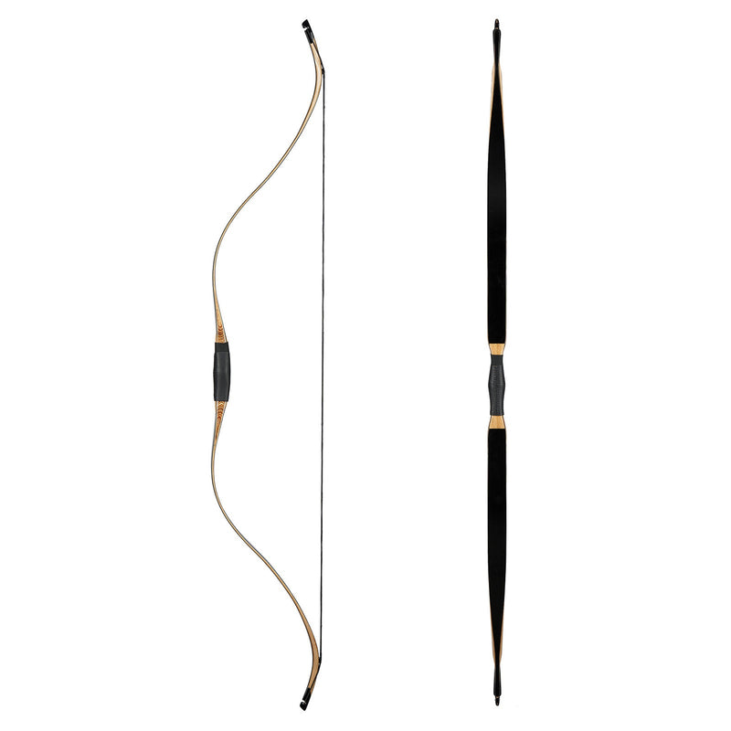 52" Qing Heseri TopArchery Laminated Takedown Recurve Bow Traditional ...
